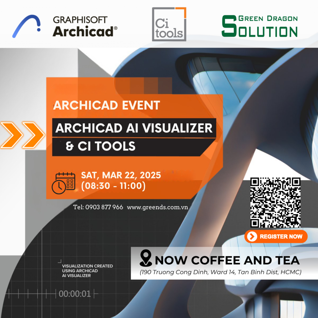 [Coming Soon] Archicad Offline – Khám phá AI Visualizer & Ci Tools cùng GreenDS - GreenDS